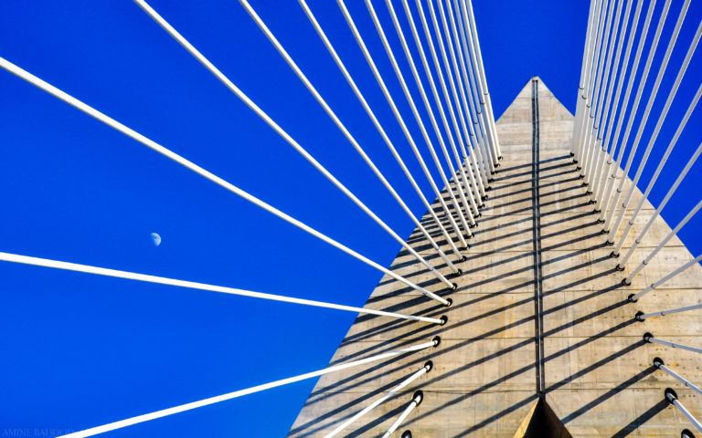 Measure the tension in the cable stays of the MOHAMMED VI bridge in ...